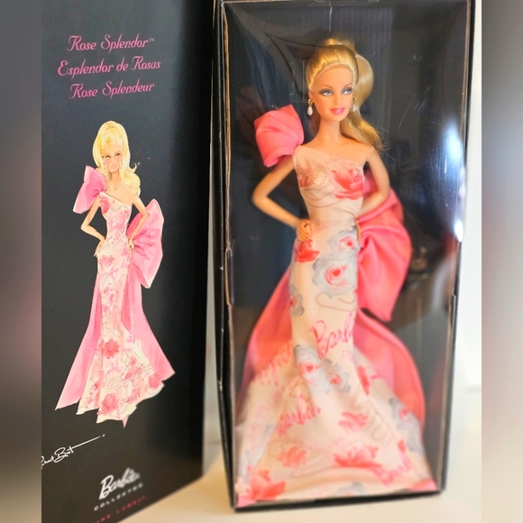Mattel | Other | Barbie Rose Splendor Avon Barbie By Robert Best Mattel ...